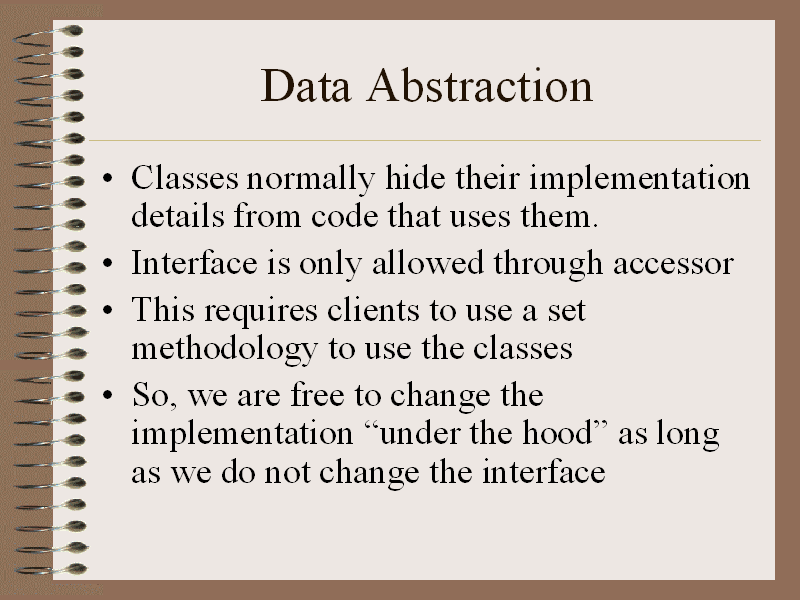 Data Abstraction
